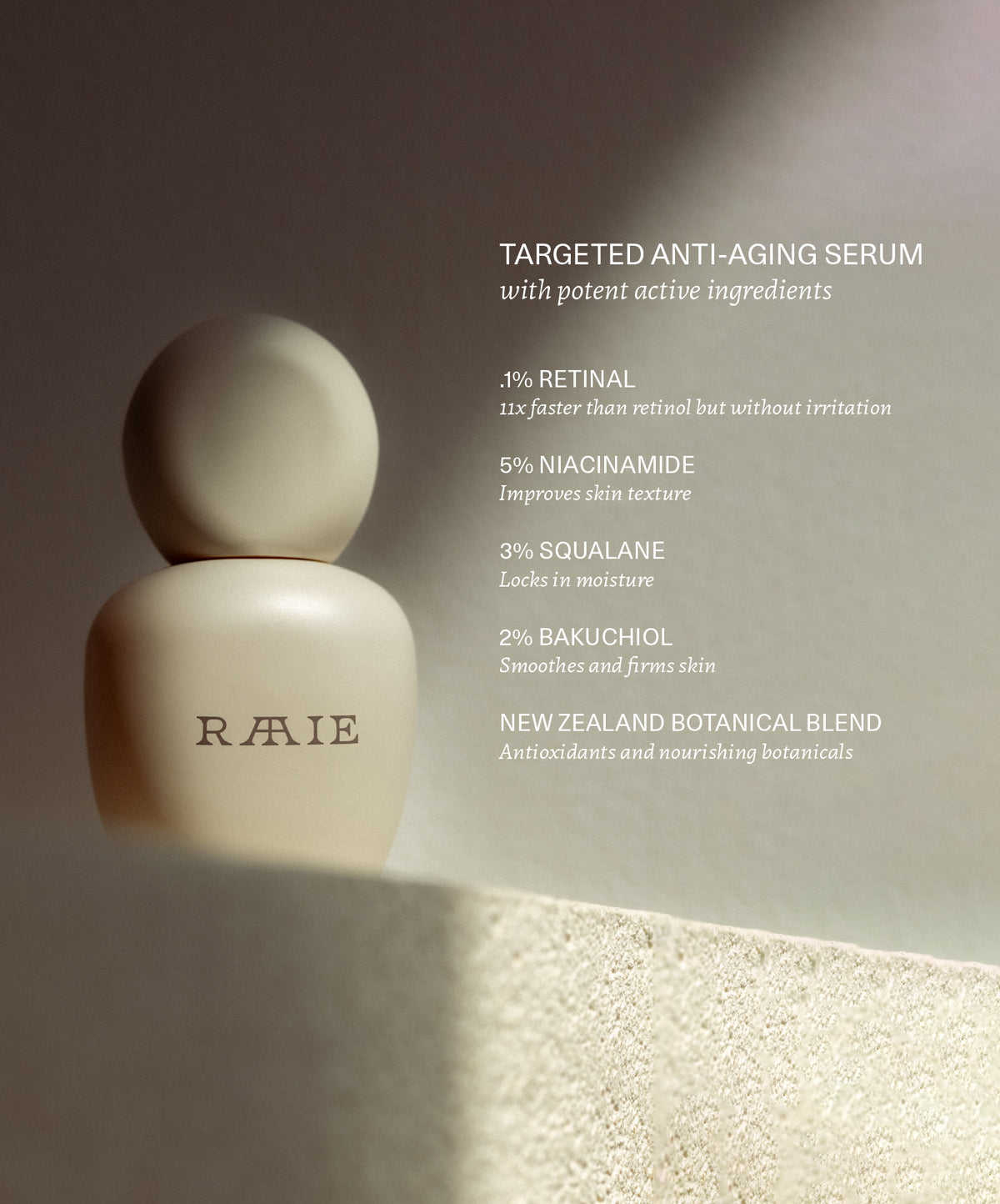 Yellow Moonbeam Retinal Elixir | Vitamin A Serum | RAAIE Skincare